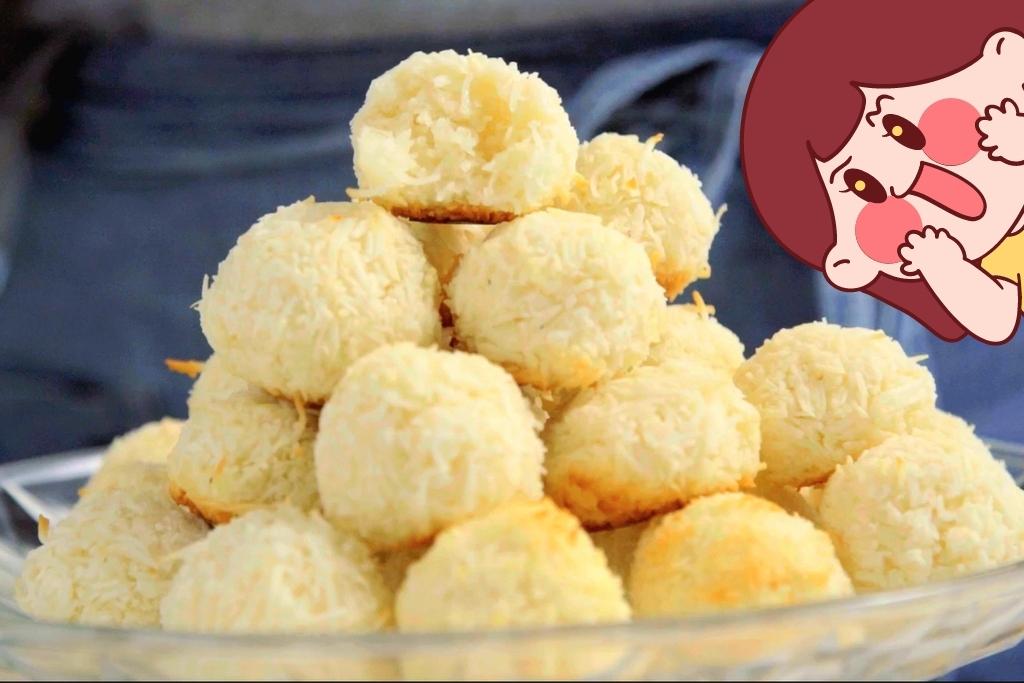 Biscoito de Coco fácil e delicioso! A sua família vai amar essa receita ...