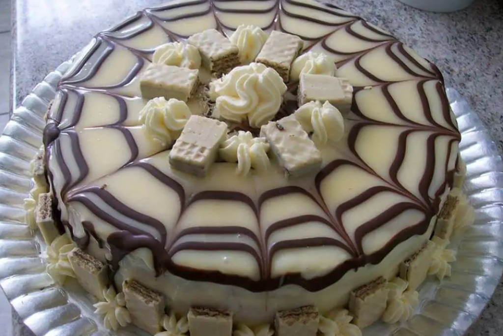 Torta de bis incrível, ela é perfeita para a sobremesa e ainda vai ...